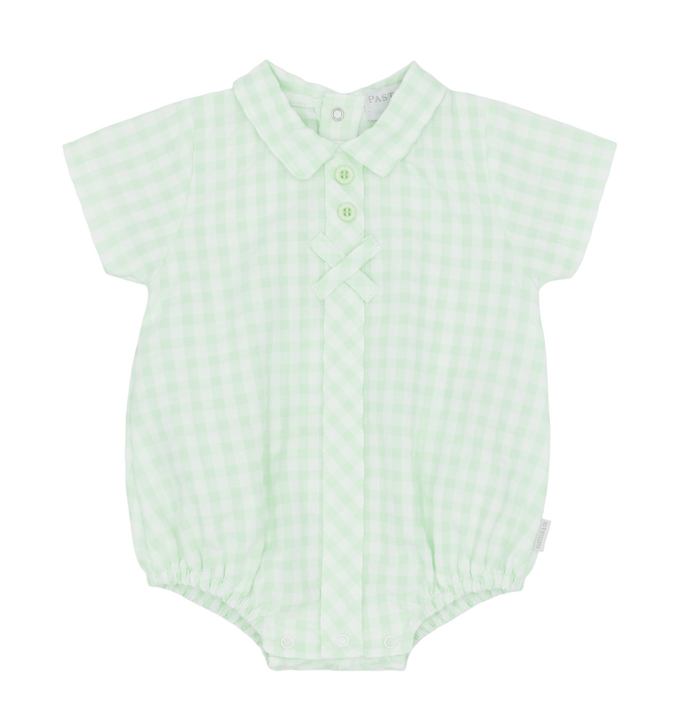 Bartleby Mint Romper - Pastels & Co SS26 – Cherubs